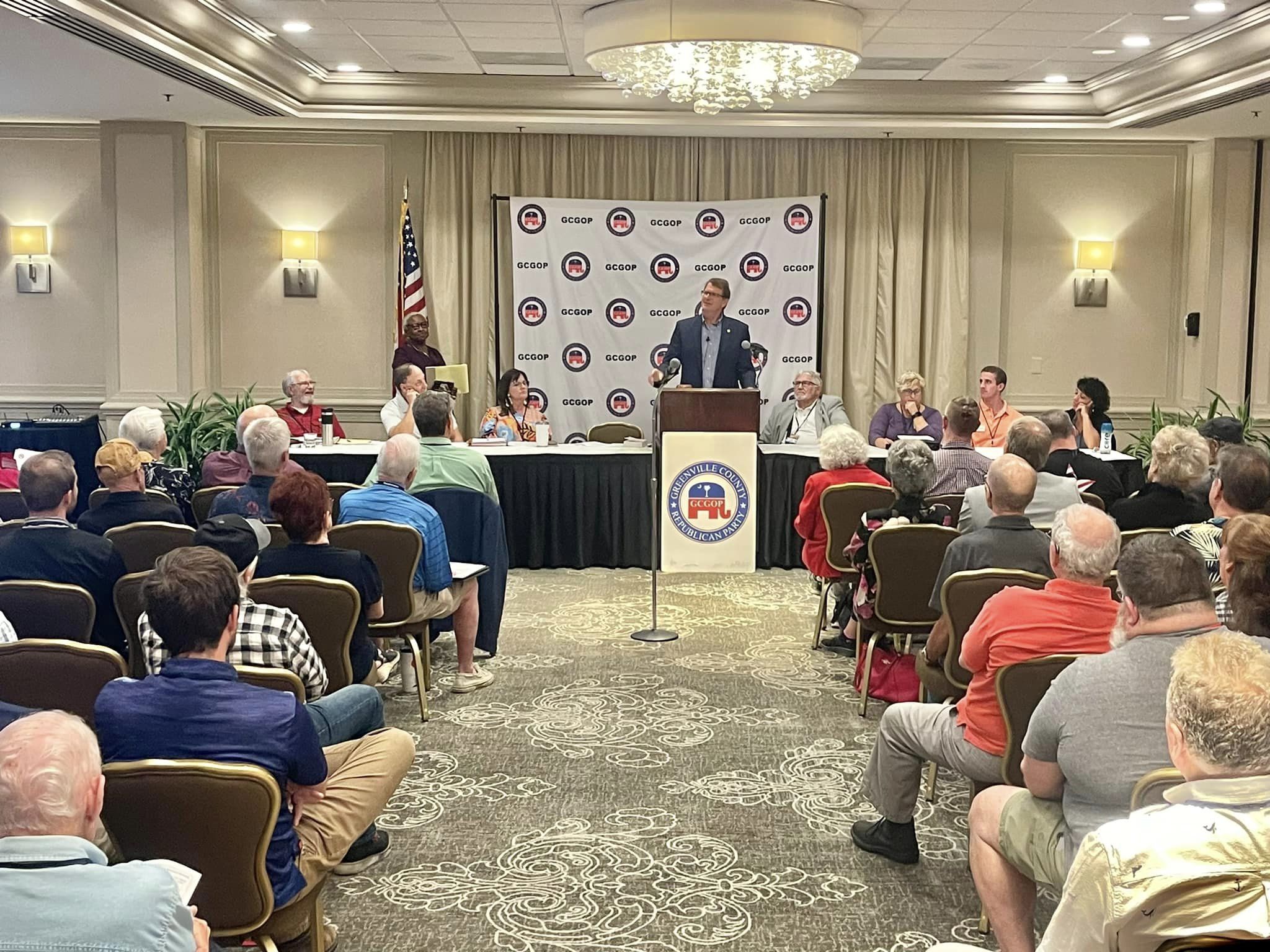 Senator Cash Speaks at Greenville County Republican Party Business ...