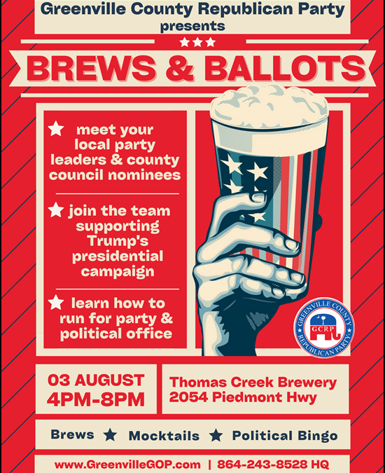 Events from February 1 – August 16 – Greenville GOP